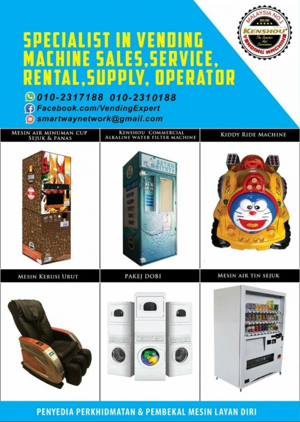 Vending Machine Can@Mesin Layan Diri Air Tin - Kenshou Vending Machine ...